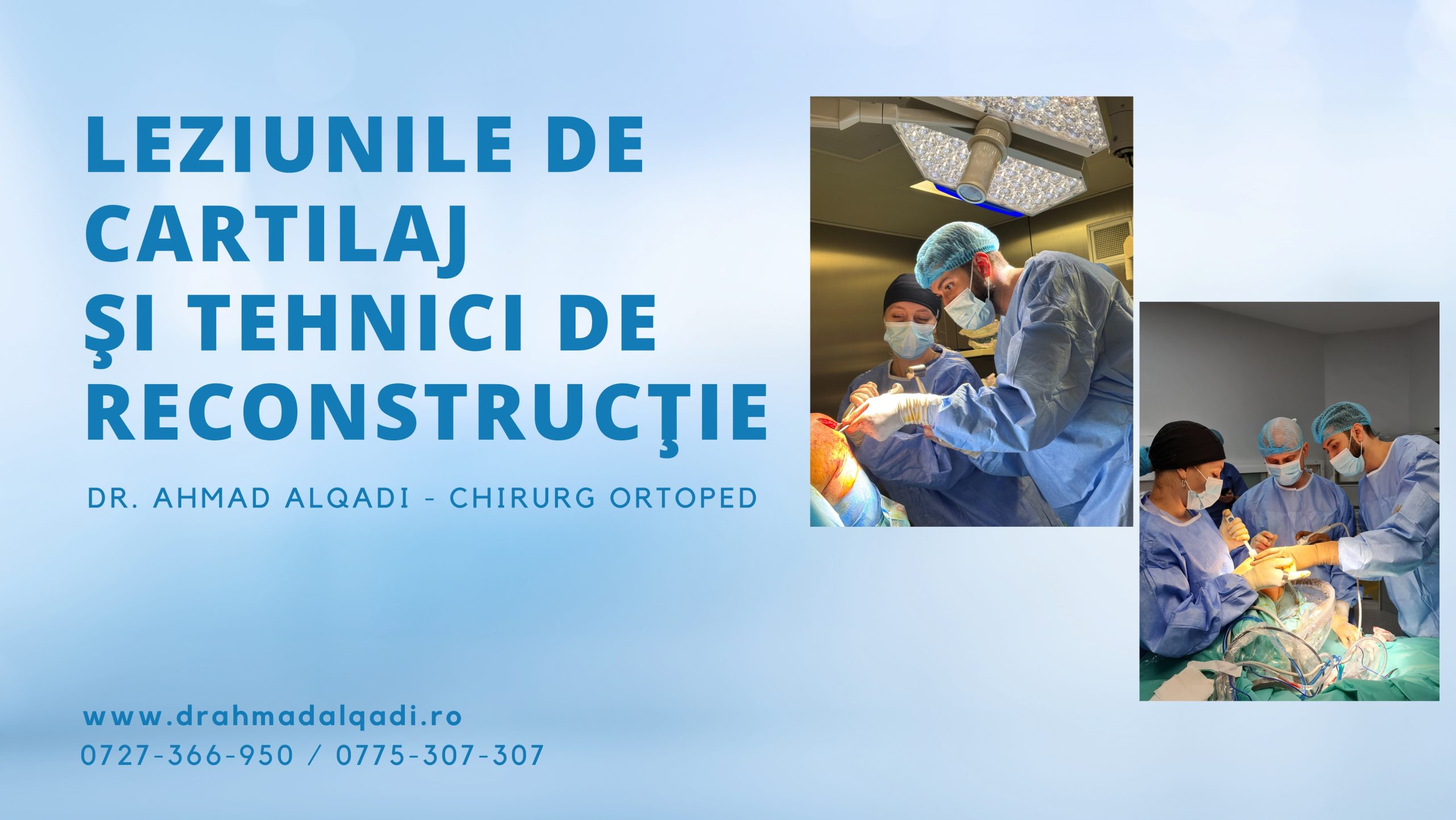 Leziunile de cartilaj și tehnici de reconstrucție